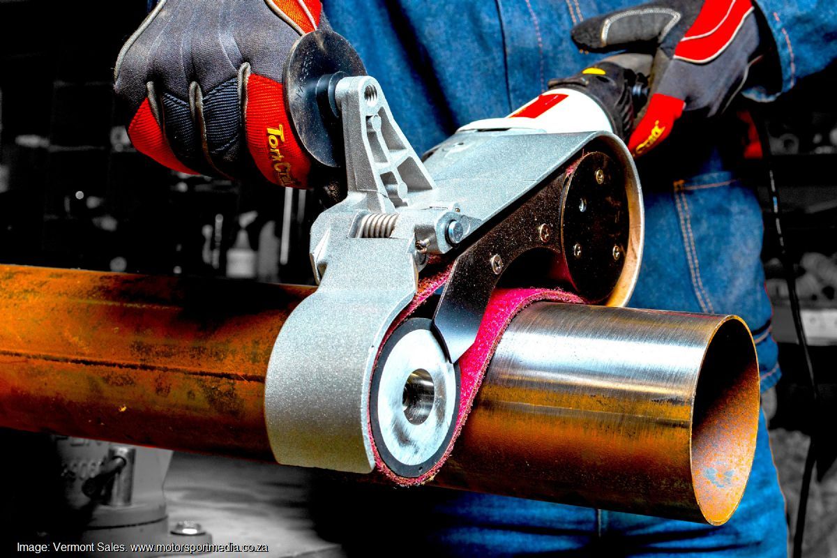 motorsource.co.za | Tube Belt Sander finishes any surface perfectly