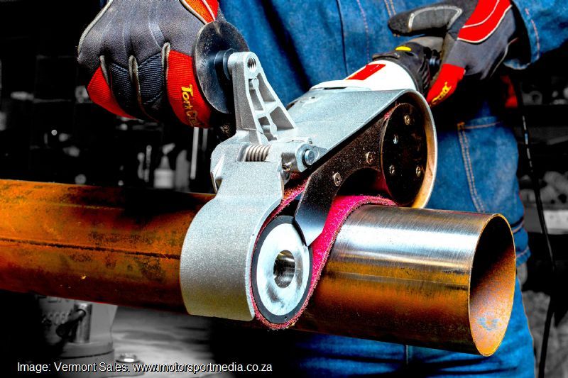 motorsource .za Tube Belt Sander finishes any surface perfectly
